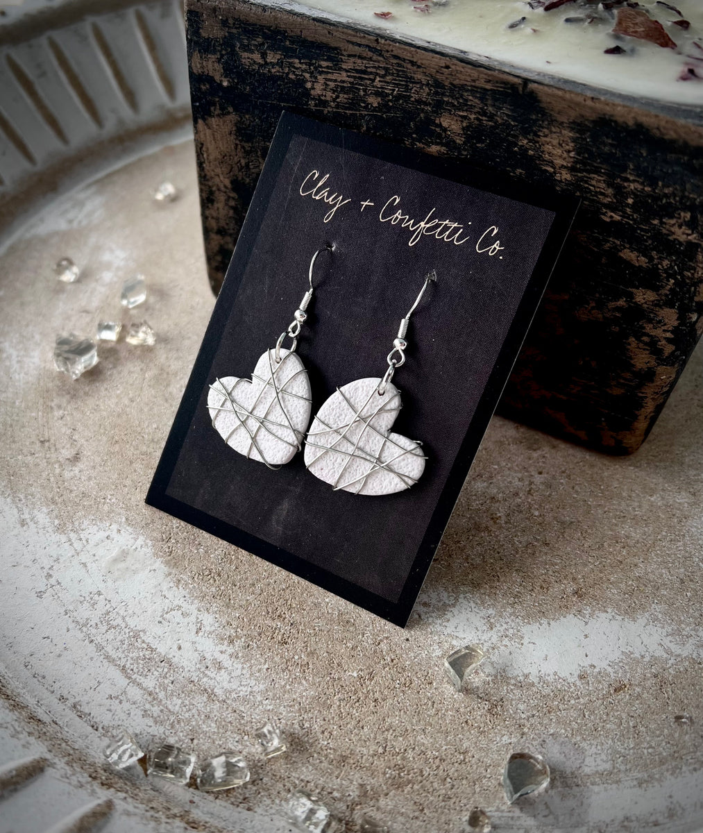 Tangled Love Dangle Styles – Clay+ConfettiCo